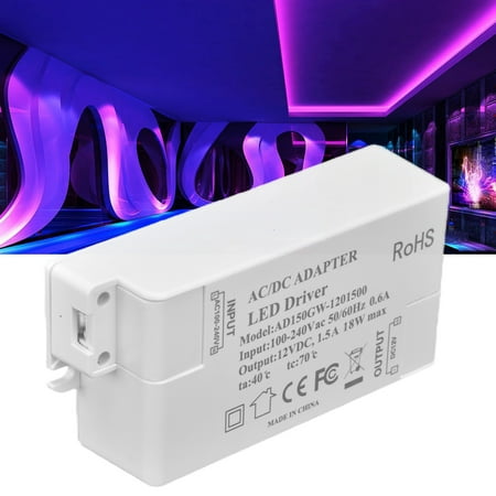 ANGGREK 12V 18W LED Driver,LED Driver 18W Power Supply Transformer ...