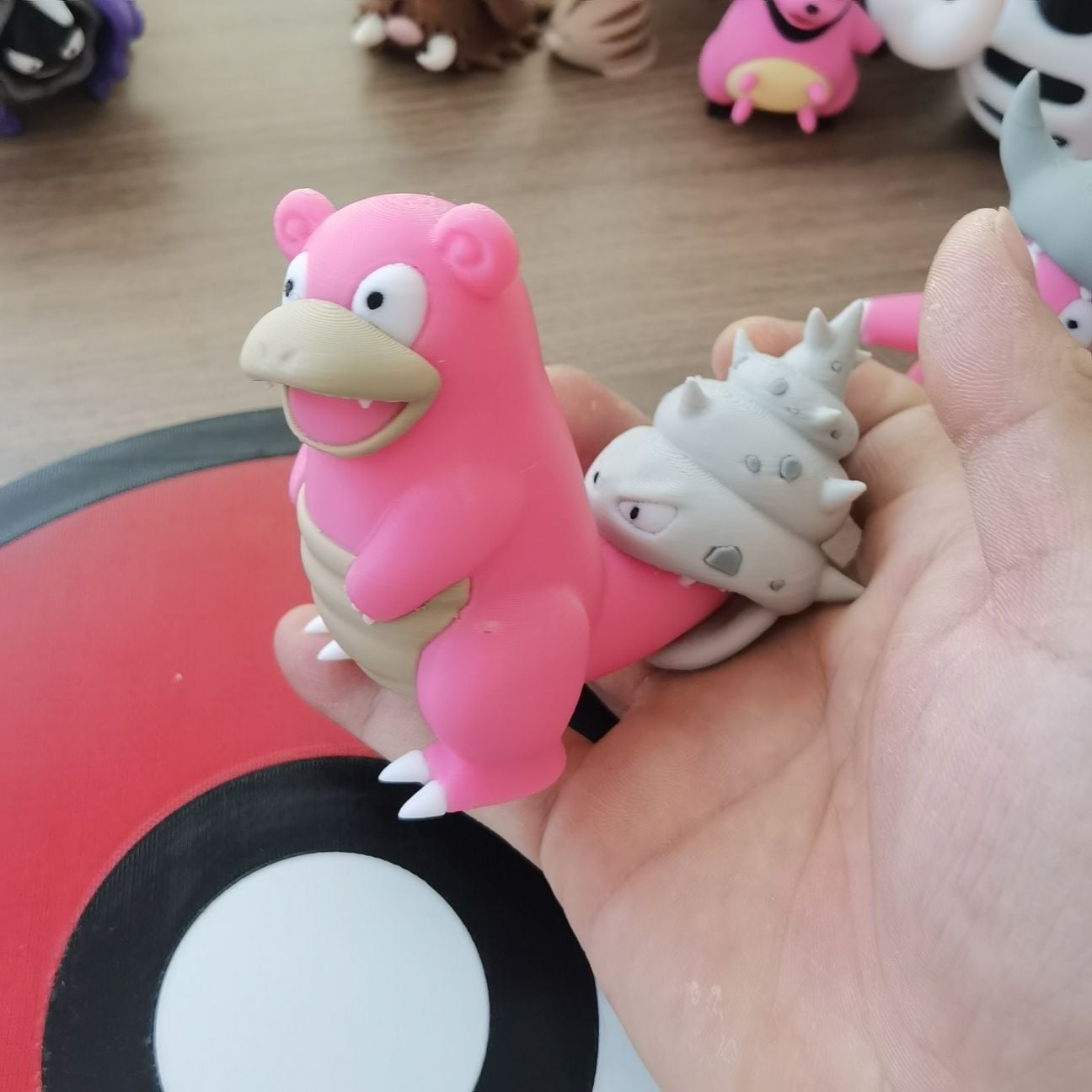 Nueva figura de Pokémon Anime Slowbro Slowking Slowpoke Proportion ...