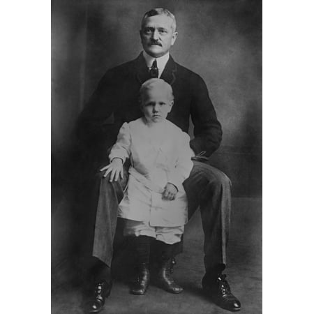 General John Pershing With His Old Son Francis Warren History (24 x 36 ...