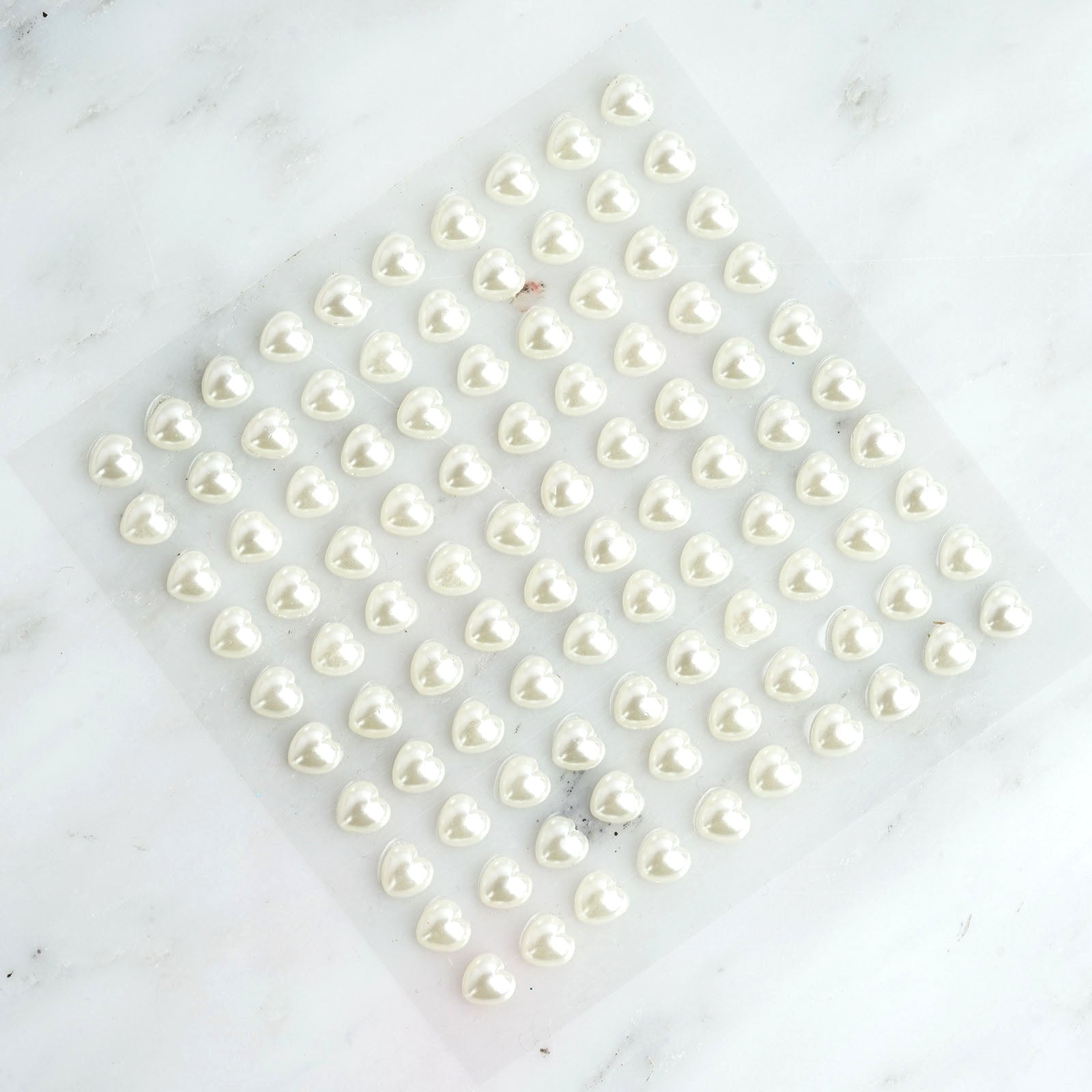 Efavormart Self Adhesive Diamond Rhinestone Heart Shape Pearl Peel ...