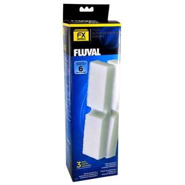 Fluval FX5 Filter Foam Block - 3 Pack - Walmart.com