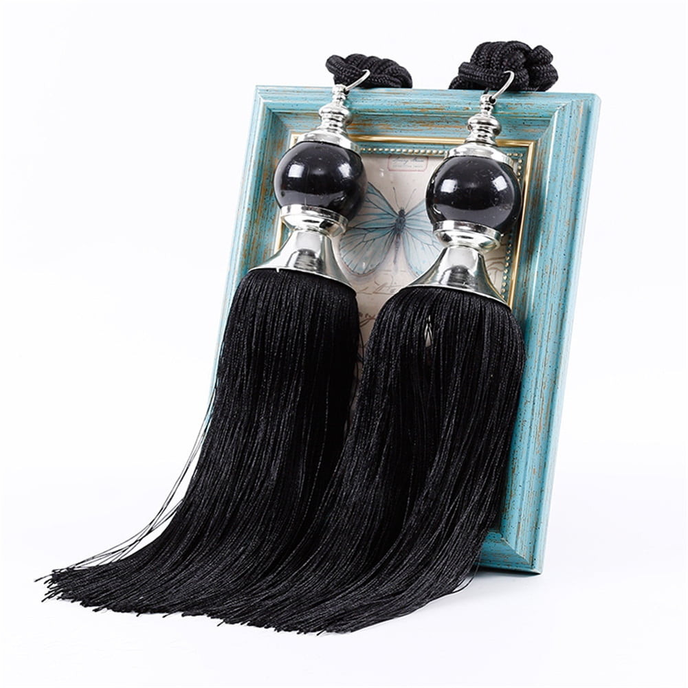 Large Tie Backs Jade Ball Tassel Curtain Rope Tieback Single Pair ...