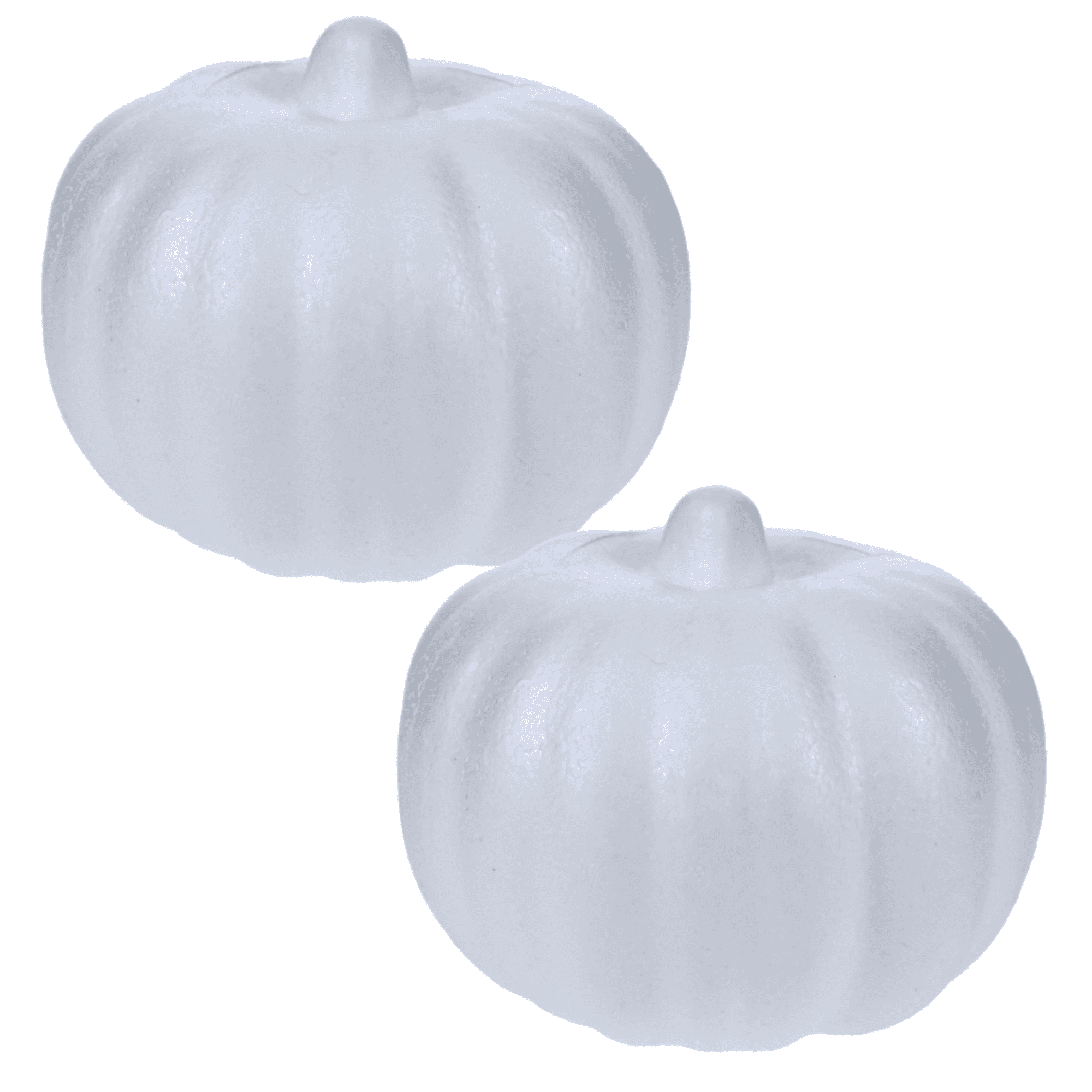 FSSTAM White Carvable Foam Pumpkins for Crafts Artificial Round Pumpkin ...