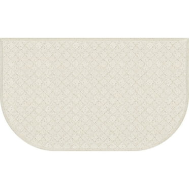Mainstays Anti-Fatigue Comfort Mate D Shaped Kitchen Mat; Papyrus Beige ...