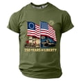 Americas 250Th Patriotic Independence Day Top Soft Summer Holiday Wear ...