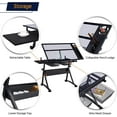 Drafting Table w/Stool Height Adjustable Multifunctional Art Craft ...