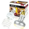 ECOSUB 100W Reptile Heating Lamp E26, Full Spectrum UVA & UVB Sun Lamp, Yellow - Walmart.com