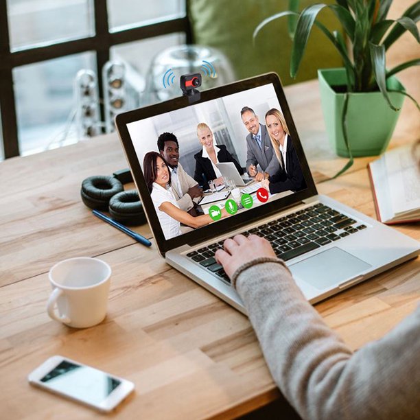 Yeacher Wide Angle Webcam, Large View Video Conference Camera, 640*480 ...