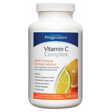 Progressive Vitamin C Complex - 120 Capsules | Walmart Canada