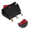 Kcd3 Red Button On-Off 3Pin Dpst Boat Car Rocker Switch 15A\\20A 250V ...