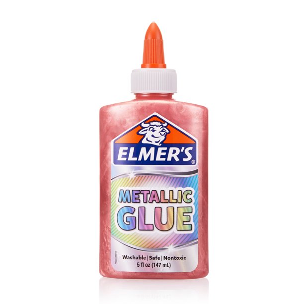 Elmer's Metallic Color Liquid Glue, Pink - Walmart.com