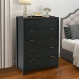 Weselon 5 Drawer Dressers for Bedroom, Modern Closet Chest of Drawers ...