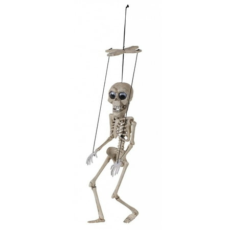 Crazy Bonez 16" Starvin Marvin Skeleton Marionette Puppet Fun Halloween ...