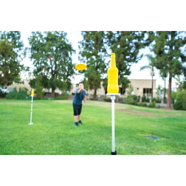Poleish Sports Bottle Bash Standard Game Set with Soft Surface Spike ...