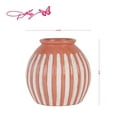 Dolly Parton 6.5 in Pink White Speckled Round Bud Vase - Walmart.com