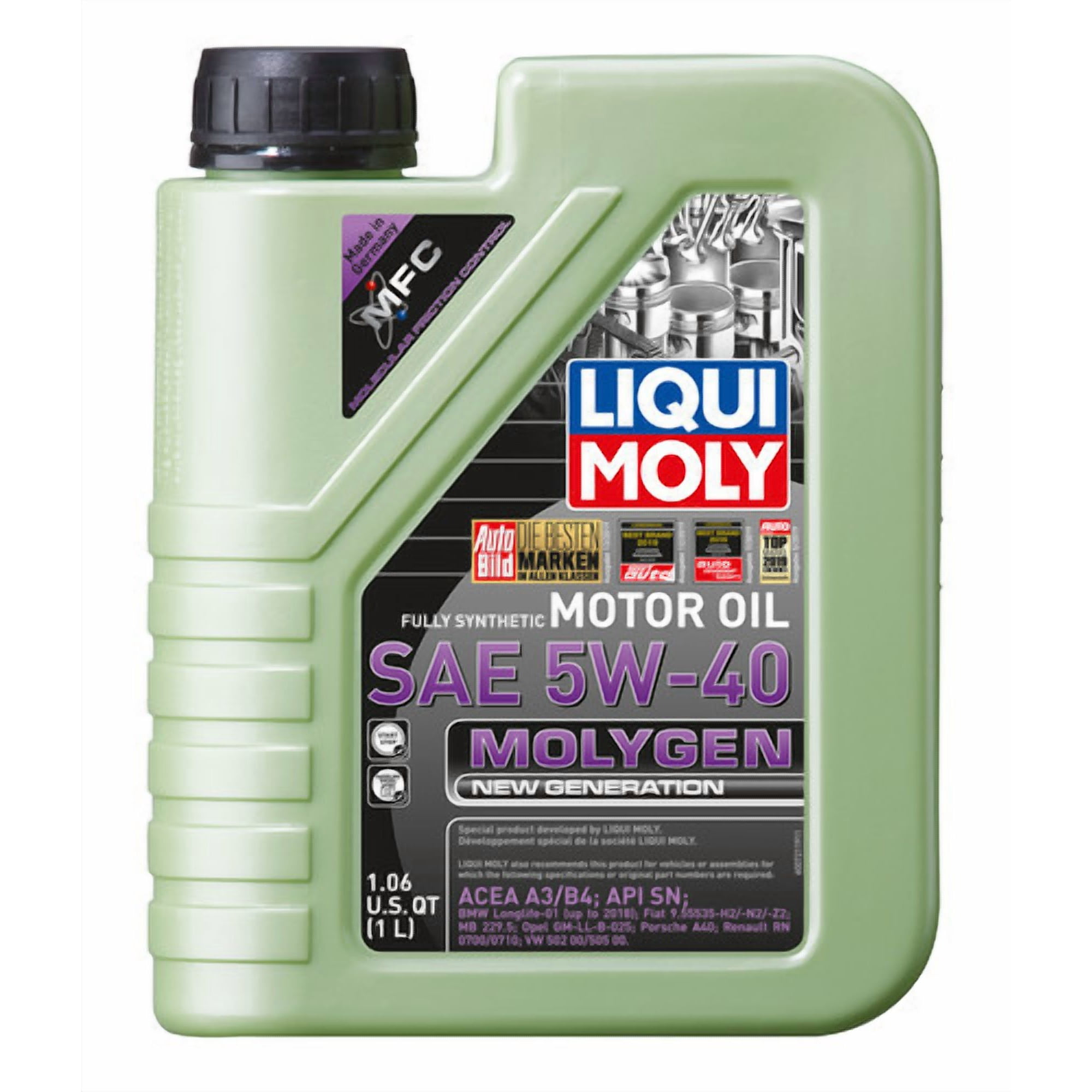 Click here for Liqui Moly Oil 20230 Molygen; Sae 5w-40; Synthetic... prices