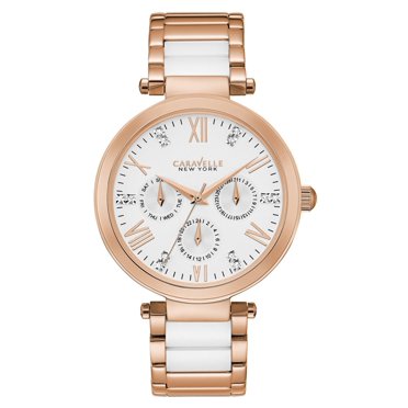 Caravelle Designed By Bulova Women's Classic Rectangular Stainless ...