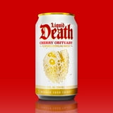 Liquid Death, Cherry Obituary, Soda-Flavored Sparkling Water, 6-Pack ...
