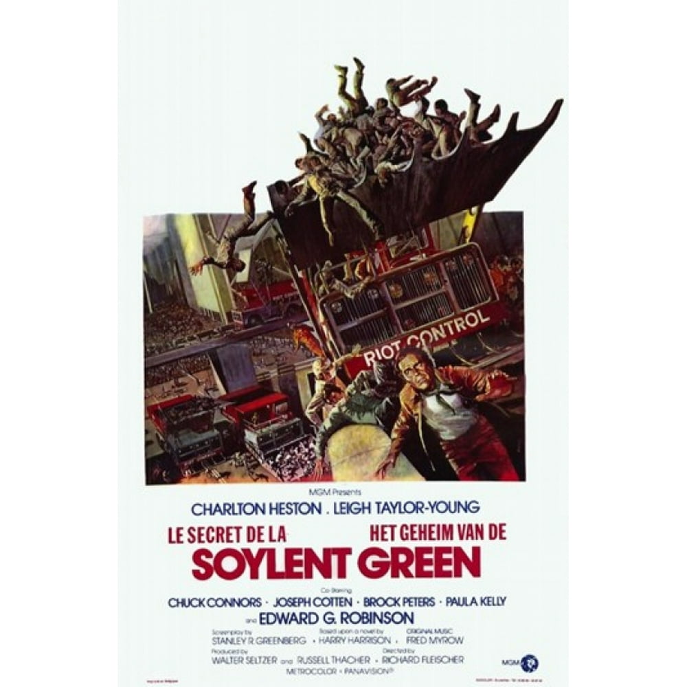 Soylent Green Movie Poster (11 x 17) - Walmart.com - Walmart.com