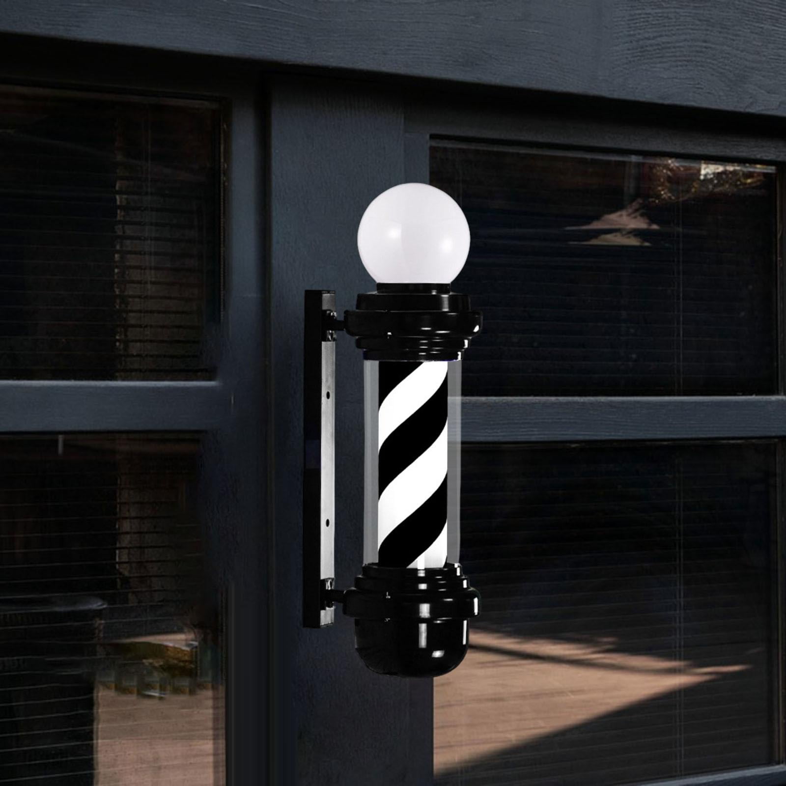 Luz giratoria de poste de barbería de 23,6 ", letreros clásicos ...