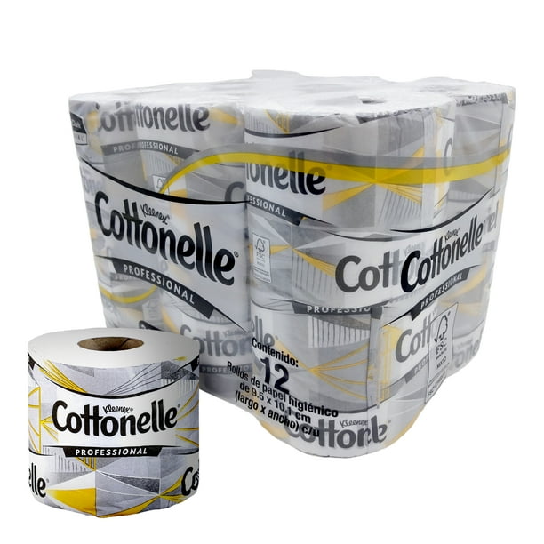 Papel Kleenex Cottonelle Profesional 12 Rollo de 300 hs - FARVISAN | Walmart en línea