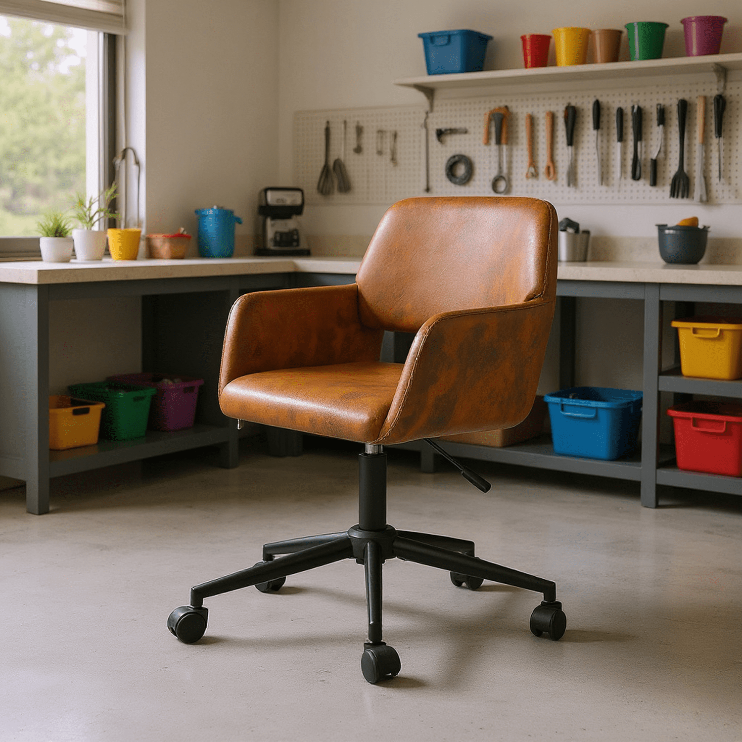 Click here for Homy Casa Kids Swivel Chair With Armrests Adjustab... prices