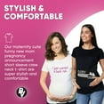 BROOKLYN VERTICAL Maternity Cute Funny New Mom Pregnancy Announcement ...
