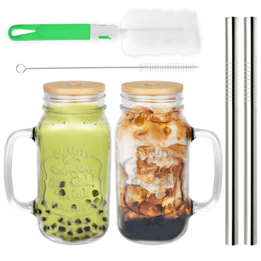 Set of 2 Mason Jar Mugs - Walmart.com