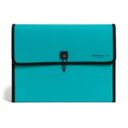 U Brands Modern Noir 19 Pocket, Expanding Letter Size File Folder ...