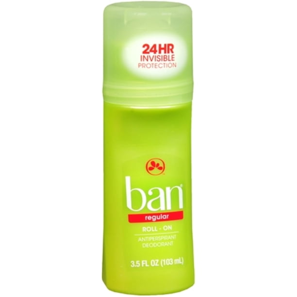 Ban Anti-Perspirant Deodorant Original Roll-On Regular 3.50 oz (Pack of ...