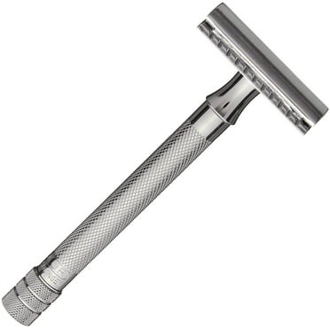 Merkur Adjustable Futur Brushed Chrome Safety Razor - Walmart.com