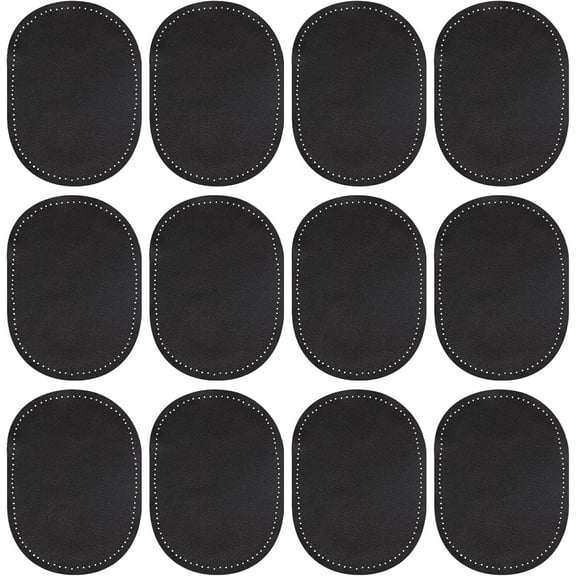 Uxcell Elbow Knee Iron-on Fabric Patches Repair Patches Light Grey for ...