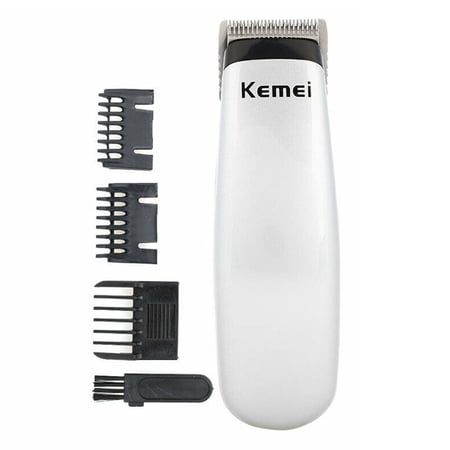 KM-666 Mini Cordless Hair Clipper Home Barber Shop Portable Battery ...