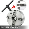 Free Shipping! VEVOR Lathe Chuck K12-160 6 inch 4-Jaw,Mini Lathe Chuck ...