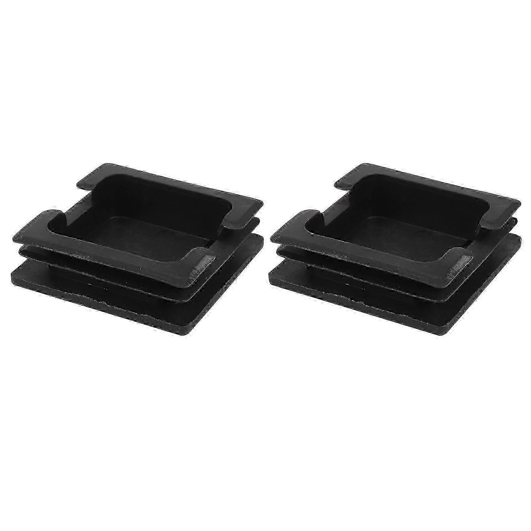 75mm x 75mm Plastic Square Caps for Tubes and Pipes Inserts End ...