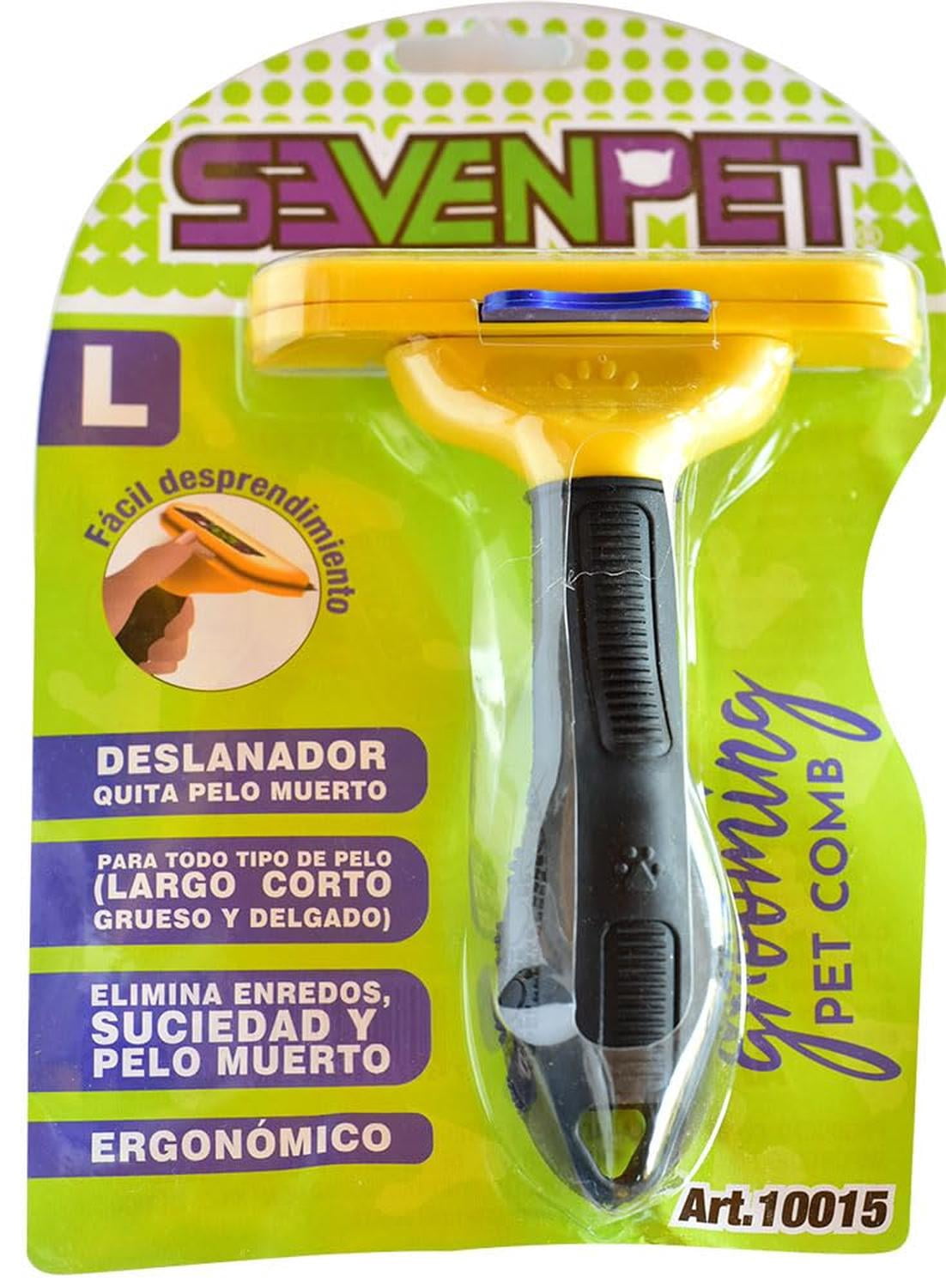 SEVENPET Deslanador Perro Gato C/Navaja Horizontal Ergonómico ...