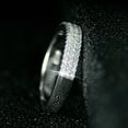 2Ct Round Cut Simulated Women's Pretty 14K White Gold Plated Wedding ...