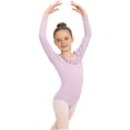 Afuyipoi Girls Ballet Leotard（For3-15Y） Long Sleeve Ballet Practice ...