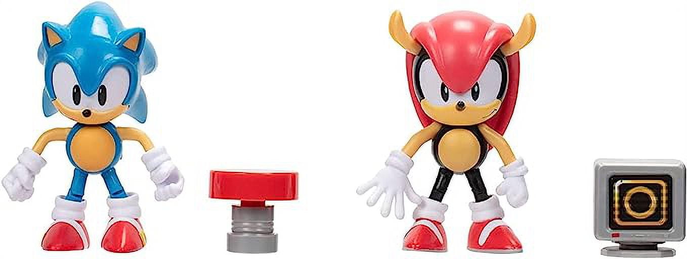 Sonic The Hedgehog Sonic & Mighty Action Figure 2-Pack - Walmart.com