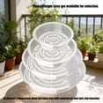 Multipurpose Clear Plant Tray Decorative Transparents Saucers Large ...