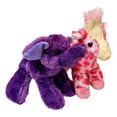 FUCSHIA GIRAFFE & VIOLET ELEPHANT Mini Flopsie 8" Stuffed Animal Plush ...