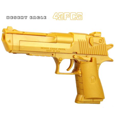 1:10 Diy Assembled Building Gun Children Toys Block Bricks Pistol Model ...