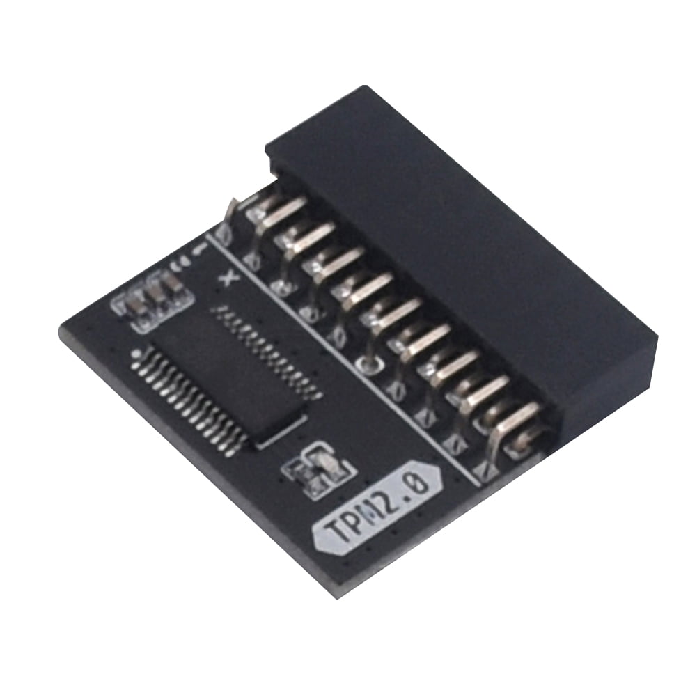 TPM 2.0 Encrypted Security Module Board LPC 20 Pin Mainboard Card TPM 2 ...