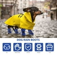 BESTYASH 3 Sets of Puppy Rain Boots Waterproof Red for Outdoor ...