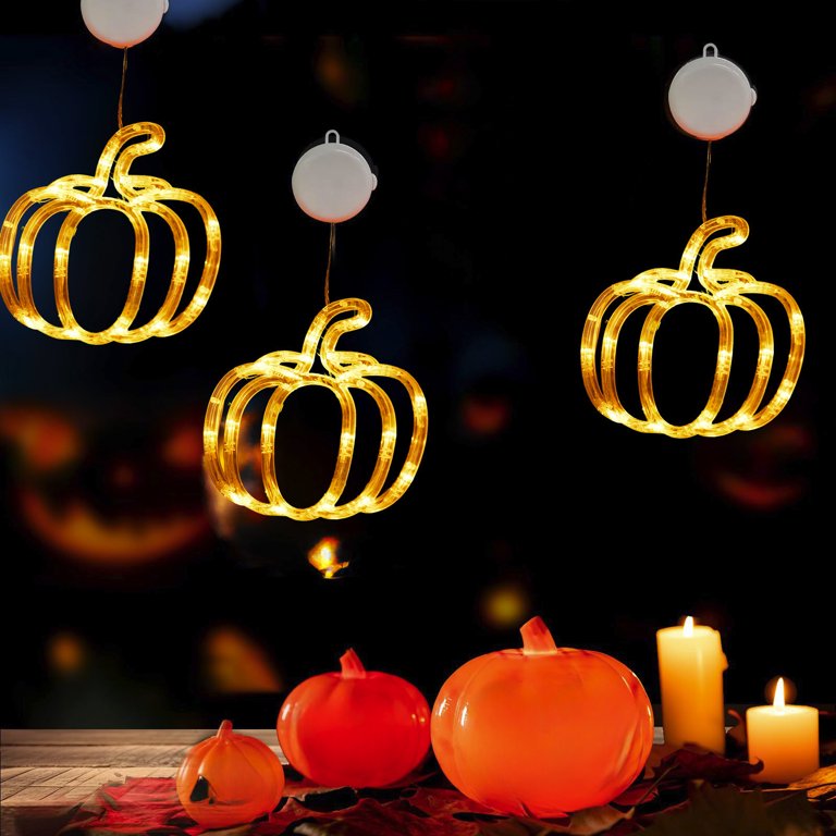 Thanksgiving Window Lights