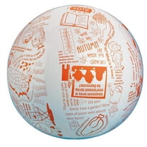 S&S Worldwide Toss 'n Talk-About Positive Attitude Ball for Adults ...