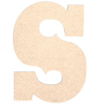 Krafty Supply 8" Tall Western Block - MDF Letter K | 1/8" Thick ...