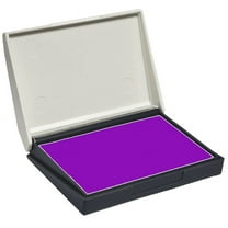 MaxMark Large Premium Purple Ink Stamp Pad - 3.5" x 6.25" - Quality ...