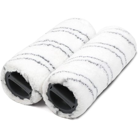 2 Pack Microfiber Floor Cleaner Rollers Compatible with Karcher FC ...