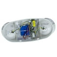 LFI Lights | Bright Oval Emergency Light | White Housing | Two LED ...